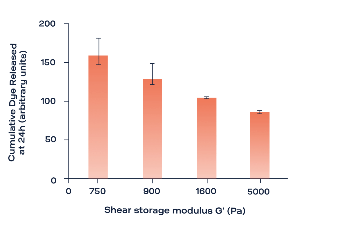 Hydrogel Drug Release and Degradation Study